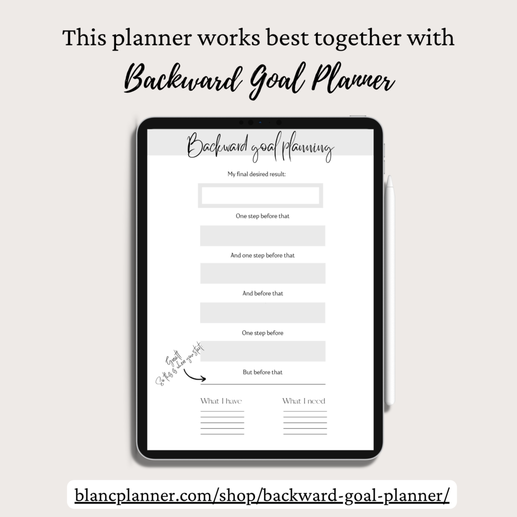 The Project Planner + Overview Inserts | Project Planner Bundle | 2 ...