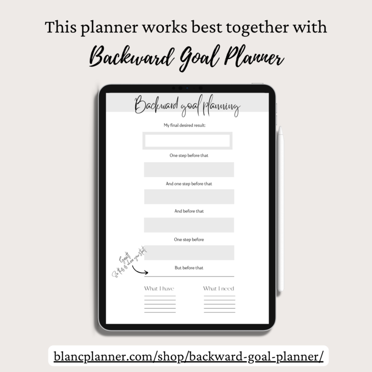The Project Planner + Overview Inserts | Project Planner Bundle | 2 ...